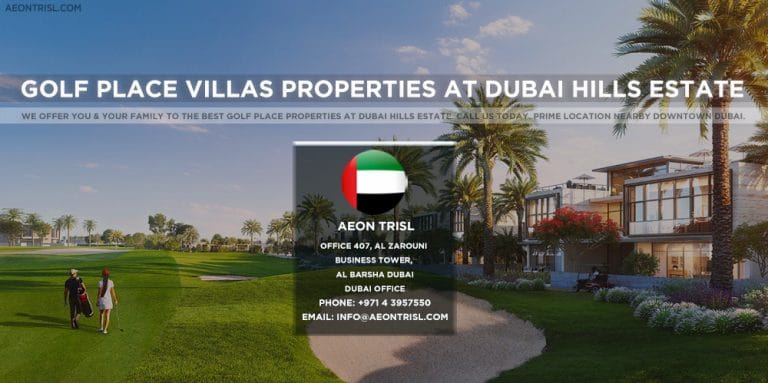 Golf Place Villas Properties At Dubai Hills Estate | Dubai Golf Place ...