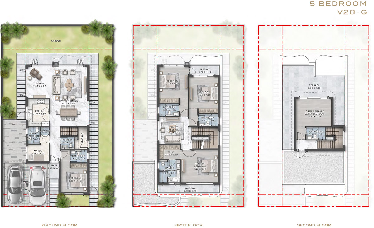 Gems Estates At Damac Hills - Cavalli de Grisogono Villas - Damac ...