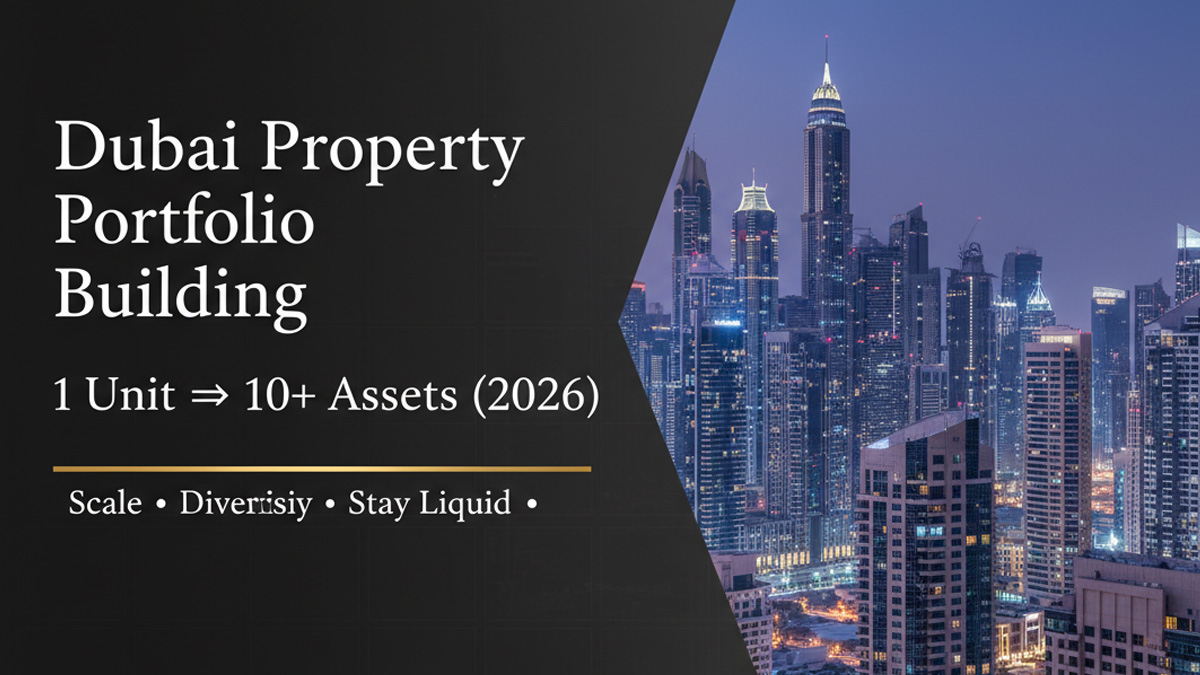 Dubai Property Portfolio Building (2026) | How Investors Scale Smartly